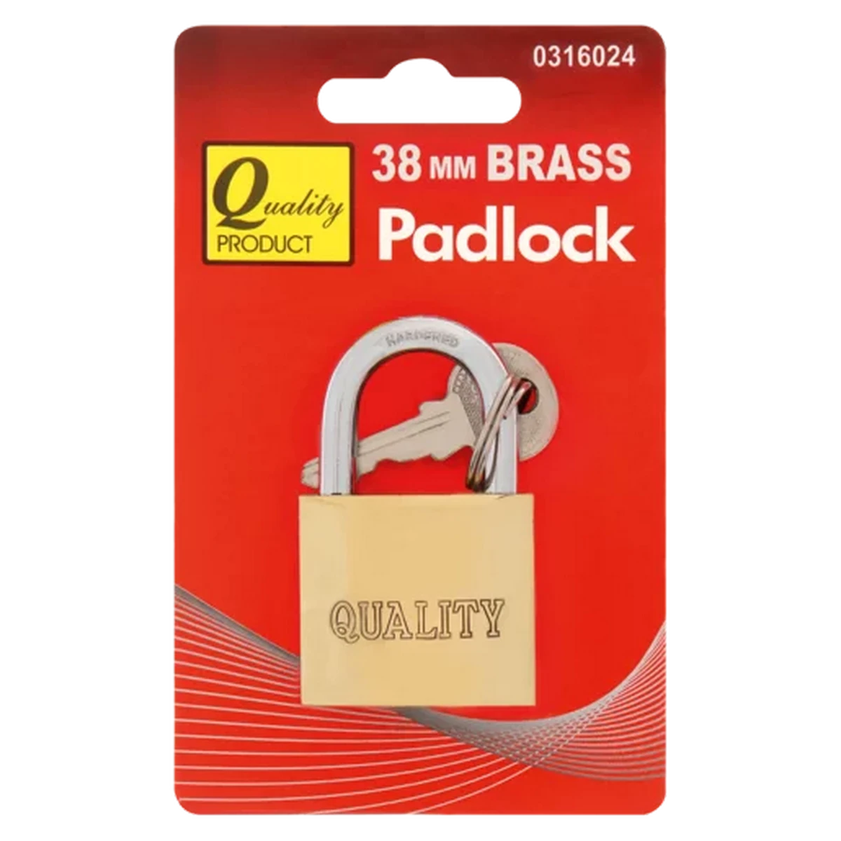Checkers Sixty60 | Quality Brass Padlock 38mm