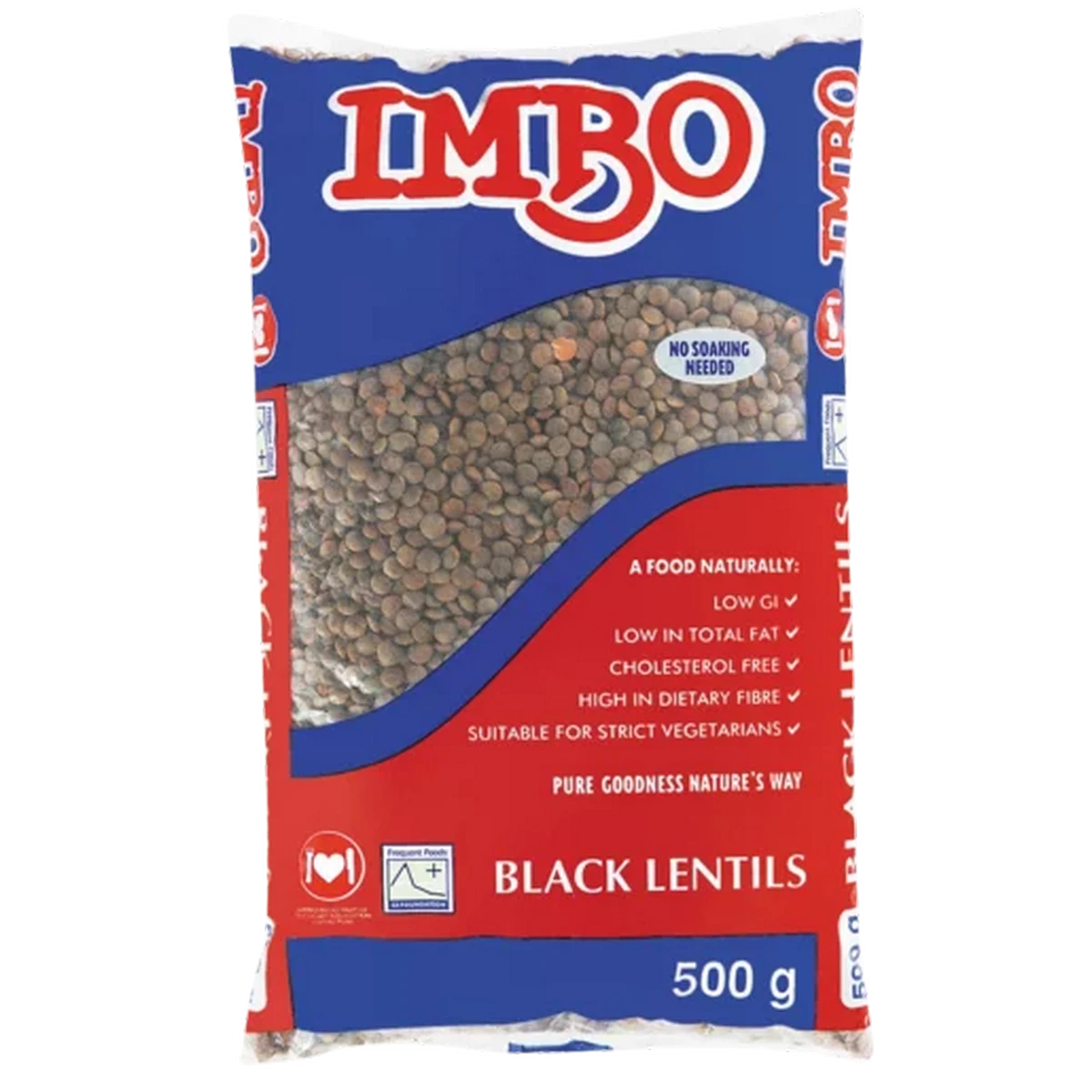 Checkers Sixty60 | Imbo Black Lentils Pack 500g