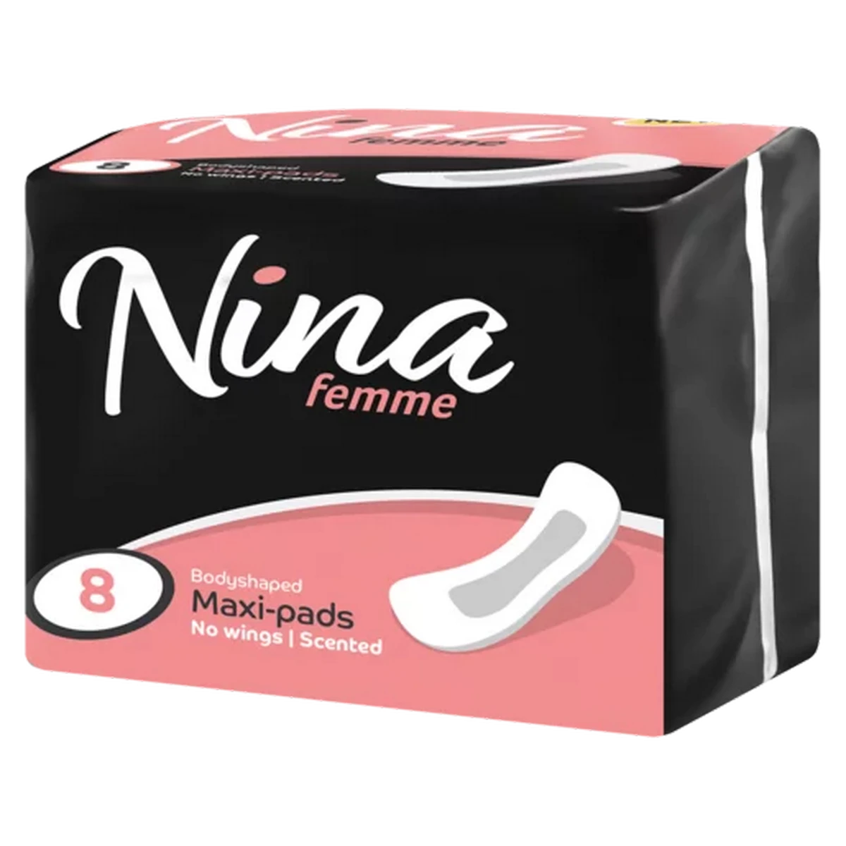 Checkers Sixty60 | Nina Femme Body Shaped Wingless Scented Maxi-Pads 8 Pack
