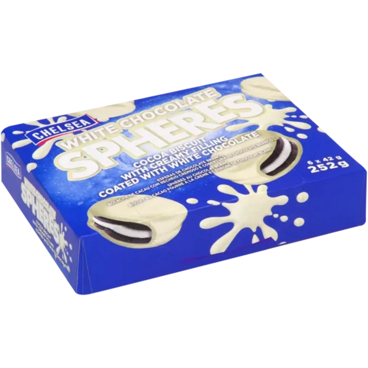 Checkers Sixty60 | Chelsea White Chocolate Spheres Cocoa Biscuits 252g