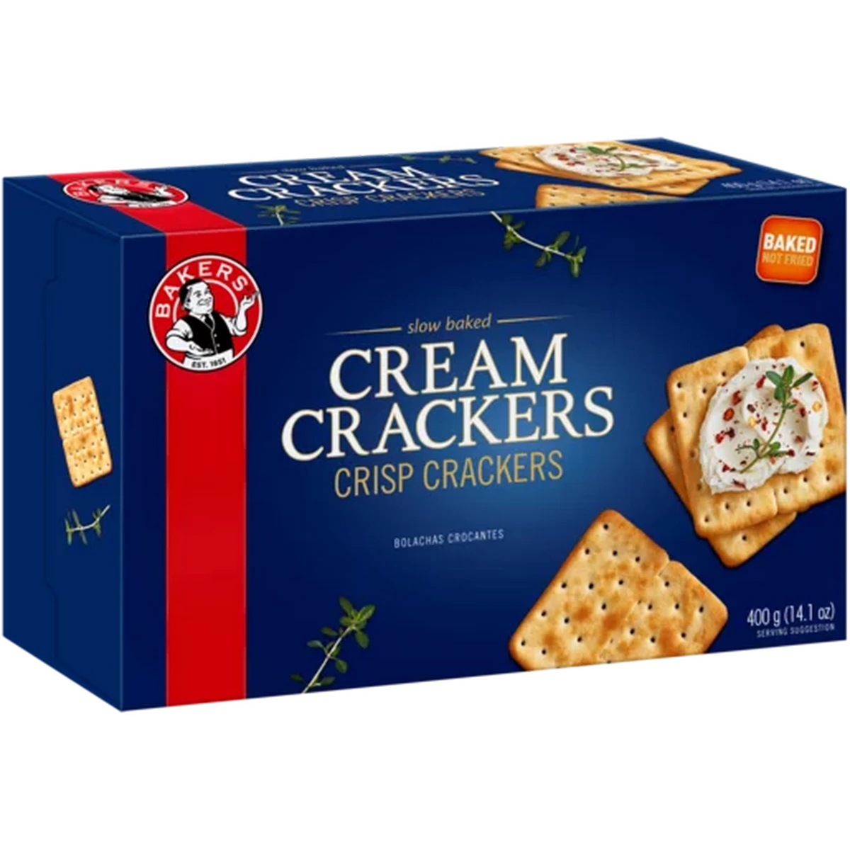 Checkers Sixty60 | Bakers Cream Crackers Value Pack 2 x 200g