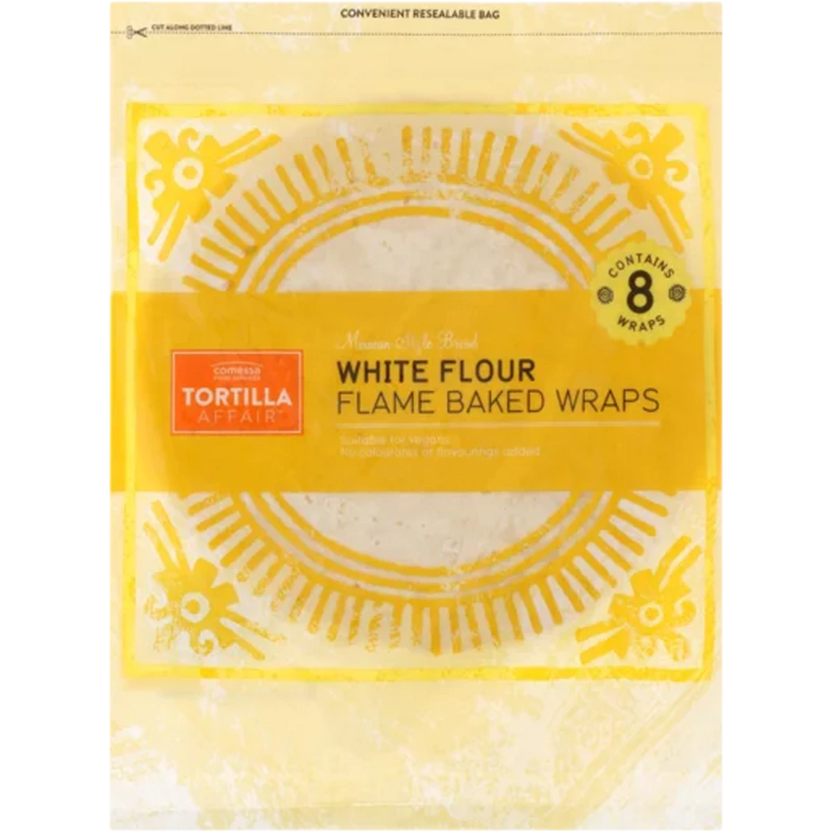 Checkers Sixty60 | Tortilla Affair White Flour Flame Baked Wraps 8 Pack