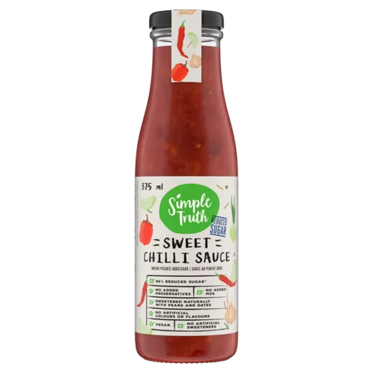 Checkers Sixty60 | Simple Truth Reduced Sugar Sweet Chilli Sauce 375ml