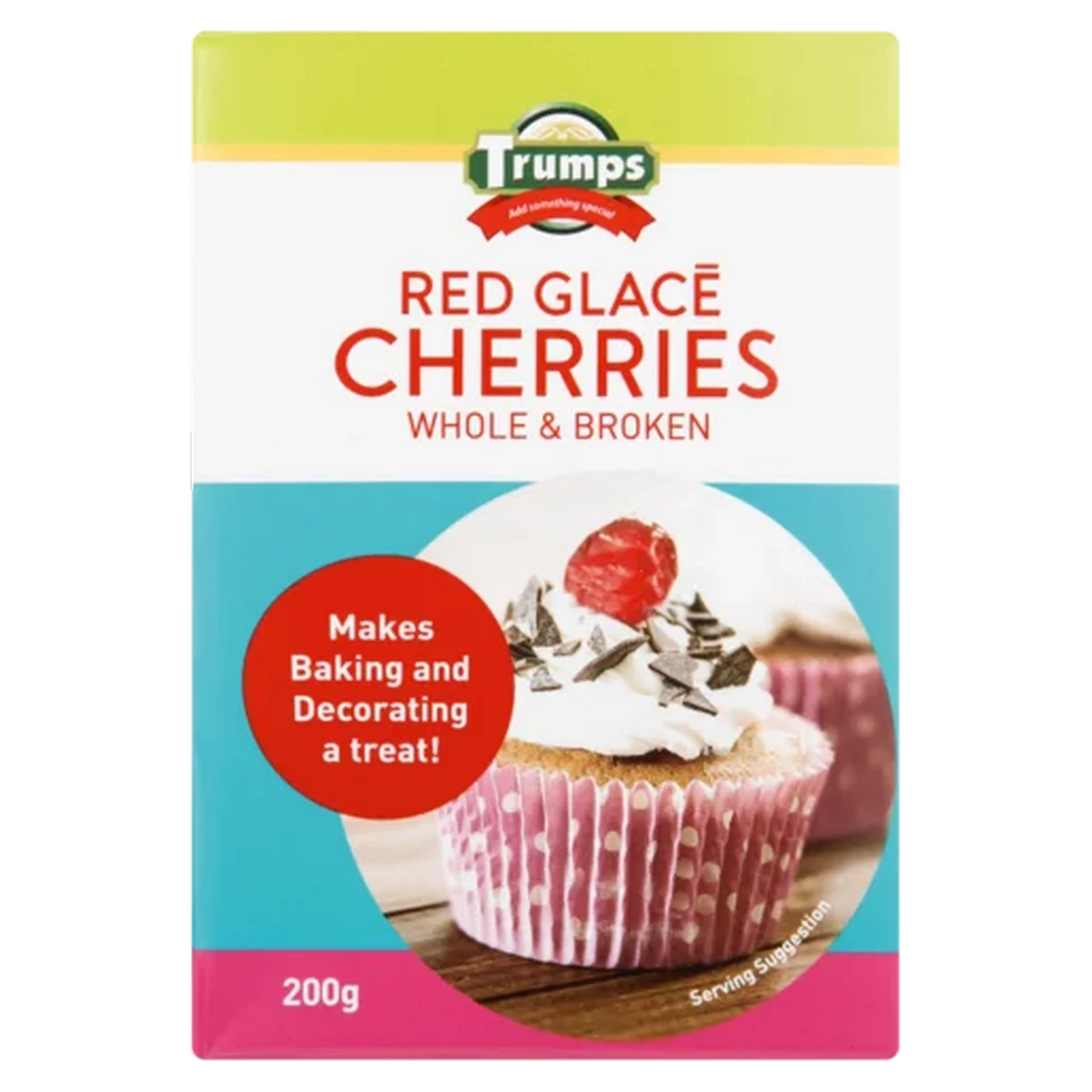 Checkers Sixty60 | Trumps Whole & Broken Red Glacé Cherries 200g
