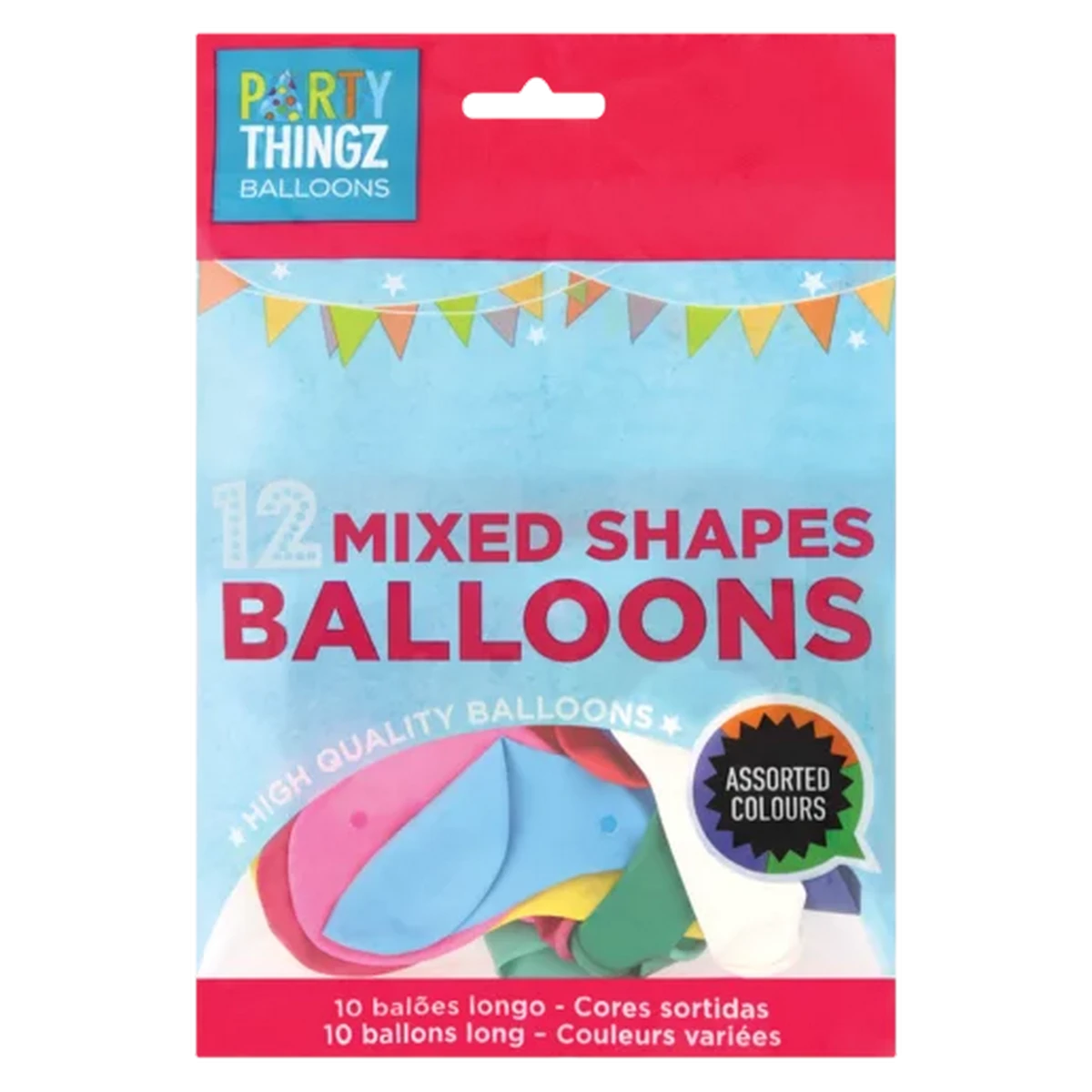 Checkers Sixty60 | Party Thingz Assorted Mixed Shapes Balloons 12 Pack