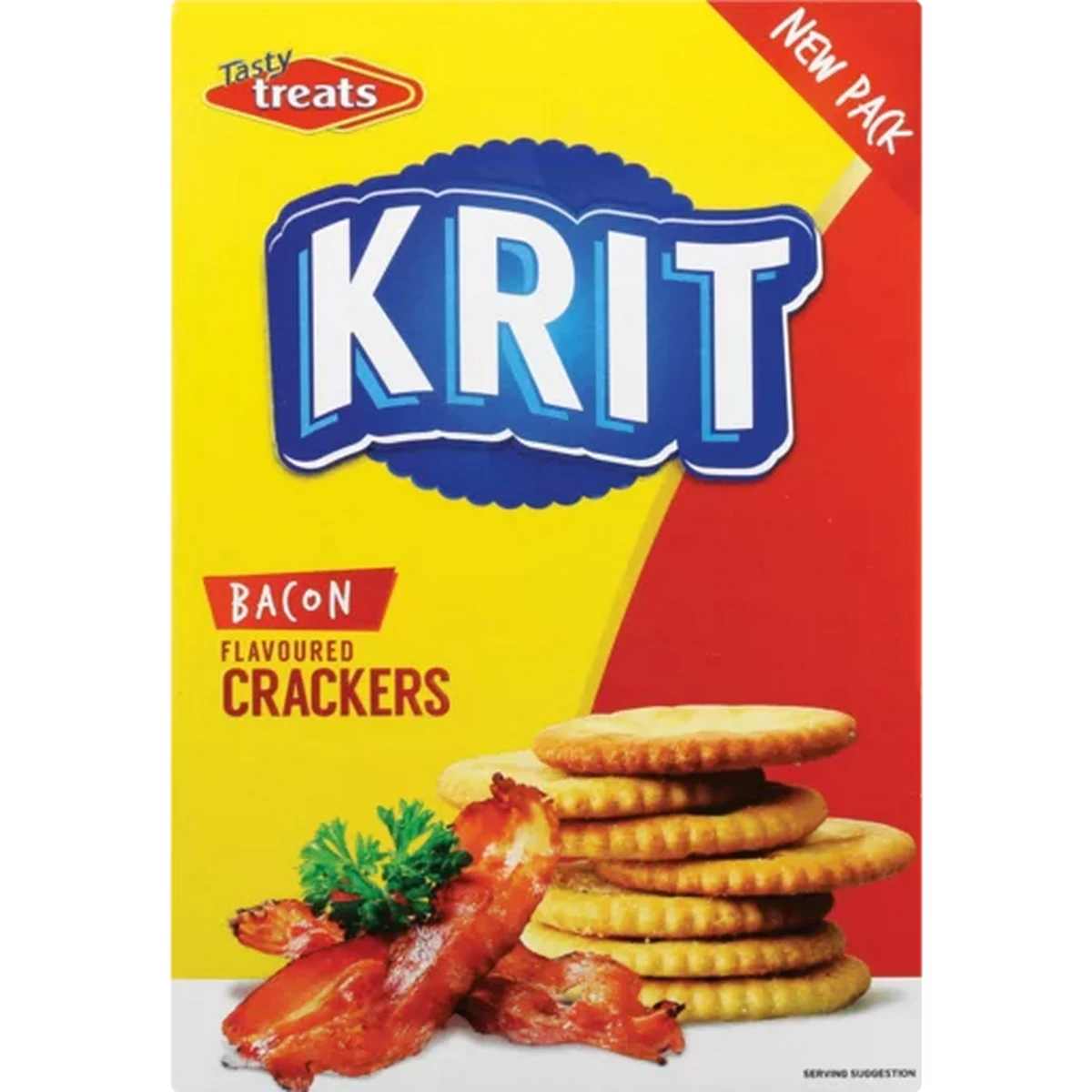 Checkers Sixty60 | Tasty Treats Krit Bacon Flavoured Crackers 150g
