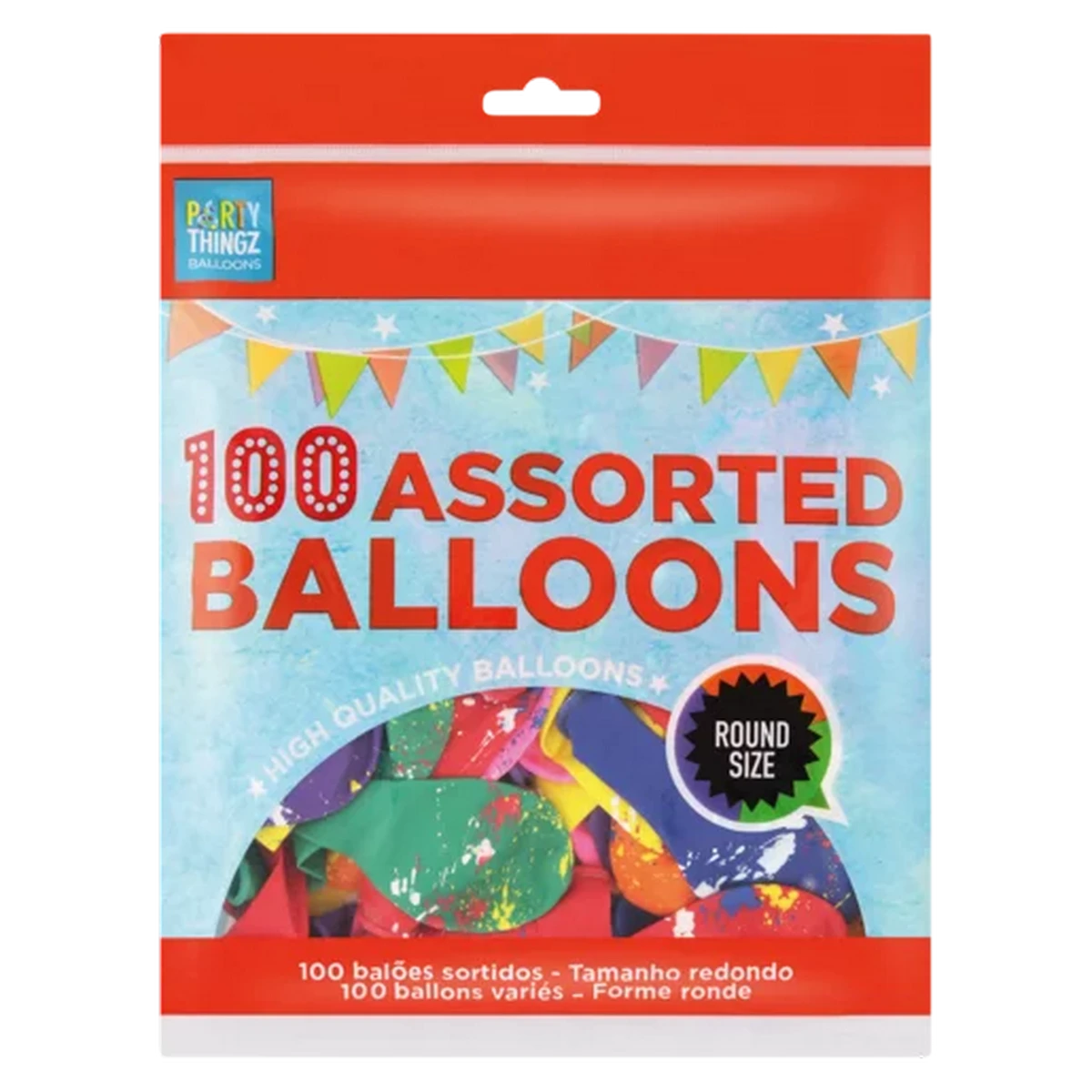 Checkers Sixty60 | Party Thingz Round Assorted Balloons 100 Pack