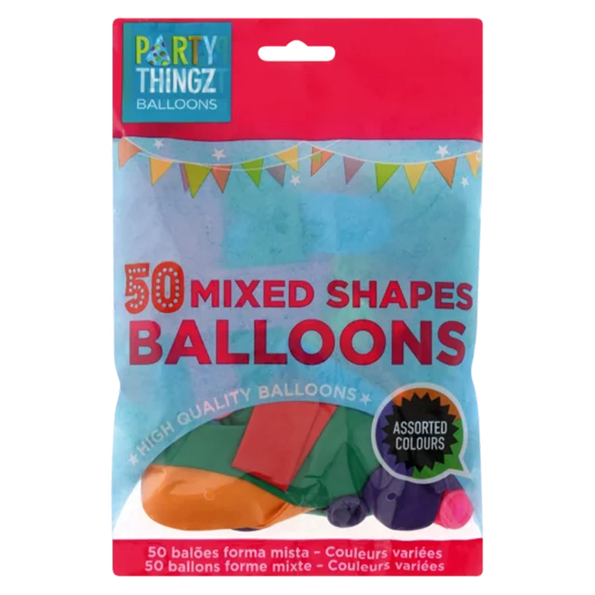 Checkers Sixty60 | Party Thingz Mixed Shape Balloons 50 Pack