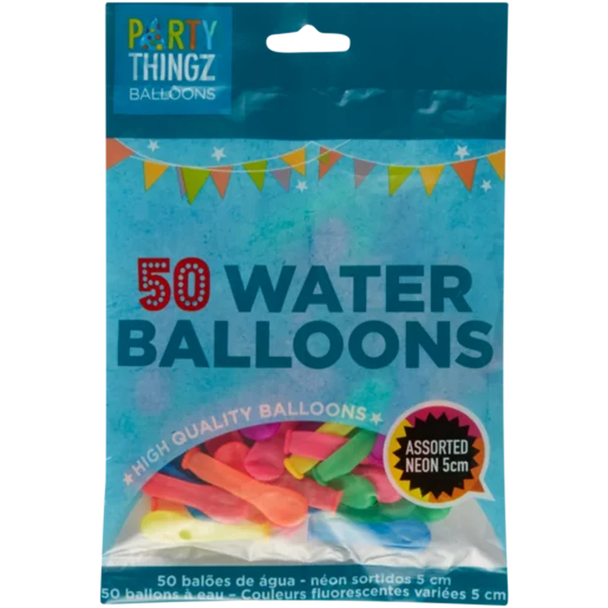 Checkers Sixty60 | Party Thingz Neon Water Balloons 50 Pack