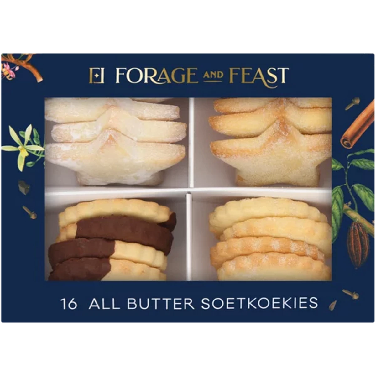 Checkers Sixty60 | Forage And Feast All Butter Soetkoekies 300g