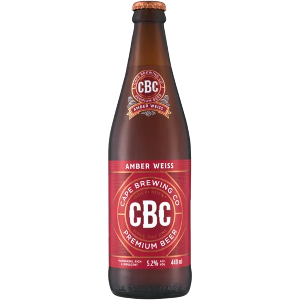 Checkers Sixty60 | CBC Amber Weiss Beer Bottle 440ml
