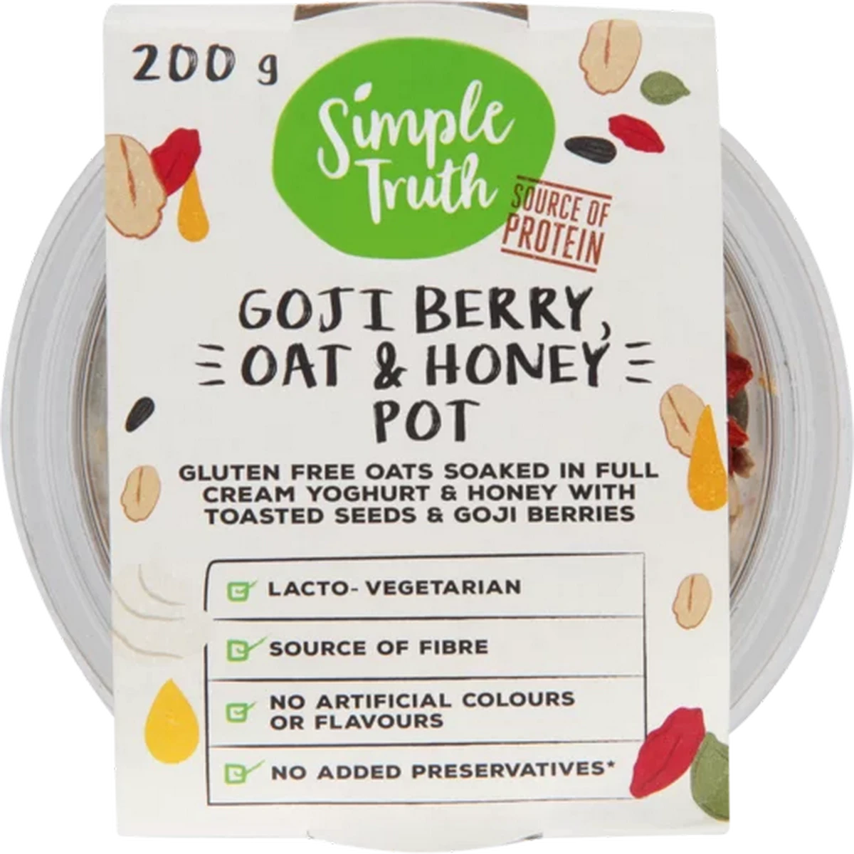 Checkers Sixty60 | Simple Truth Fresh Goji Berry, Oat & Honey Pot Ready ...