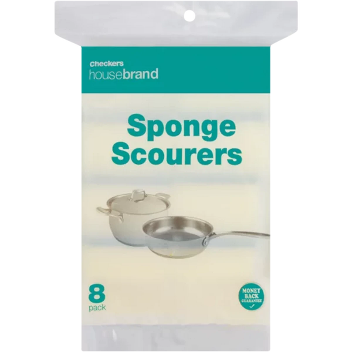 Checkers Sixty60 | Checkers Housebrand Sponge Scourers 8 Pack