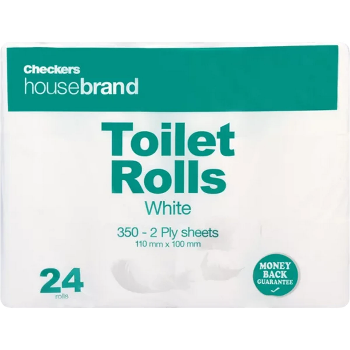 Checkers Sixty60 | Checkers Housebrand White 2 Ply Toilet Rolls 24 Pack