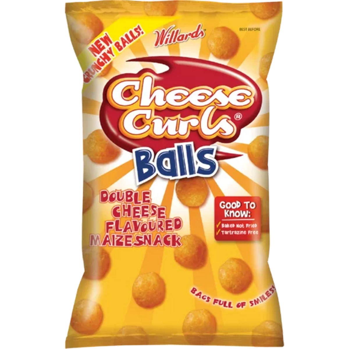 Checkers Sixty60 | Willards Cheese Curls Balls Double Cheese Flavoured ...