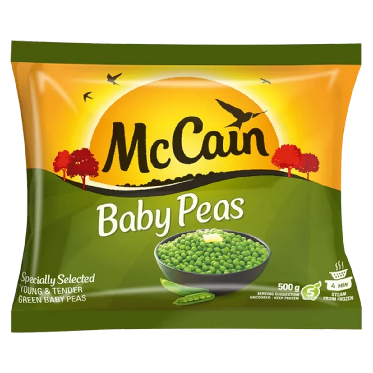 Checkers Sixty60 | McCain Frozen Young & Tender Green Baby Peas 500g
