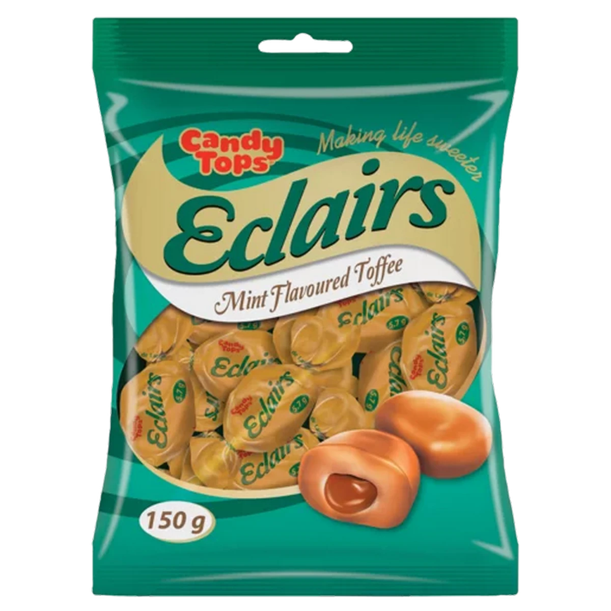 Checkers Sixty60 | Candy Tops Mint Flavoured Eclairs 150g