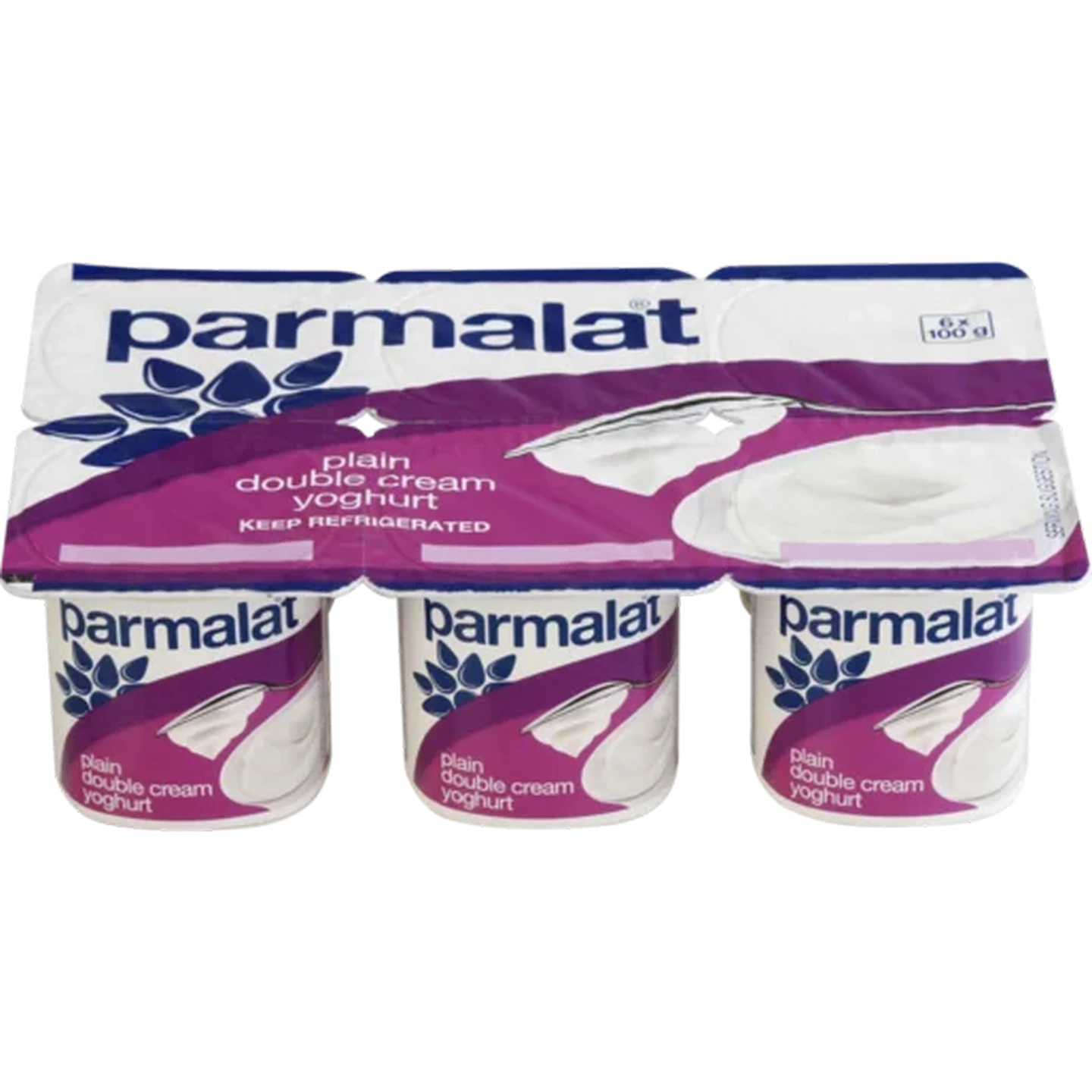 Checkers Sixty60 | Parmalat Plain Double Cream Yoghurt 6 x 100g