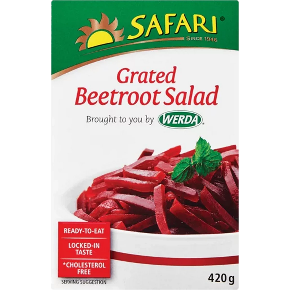 Checkers Sixty60 | SAFARI Grated Beetroot Salad 420g
