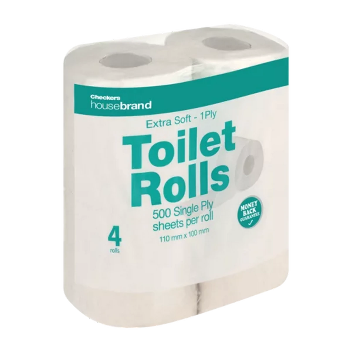 Checkers Sixty60 | Checkers Housebrand 1 Ply Toilet Paper 4 Pack