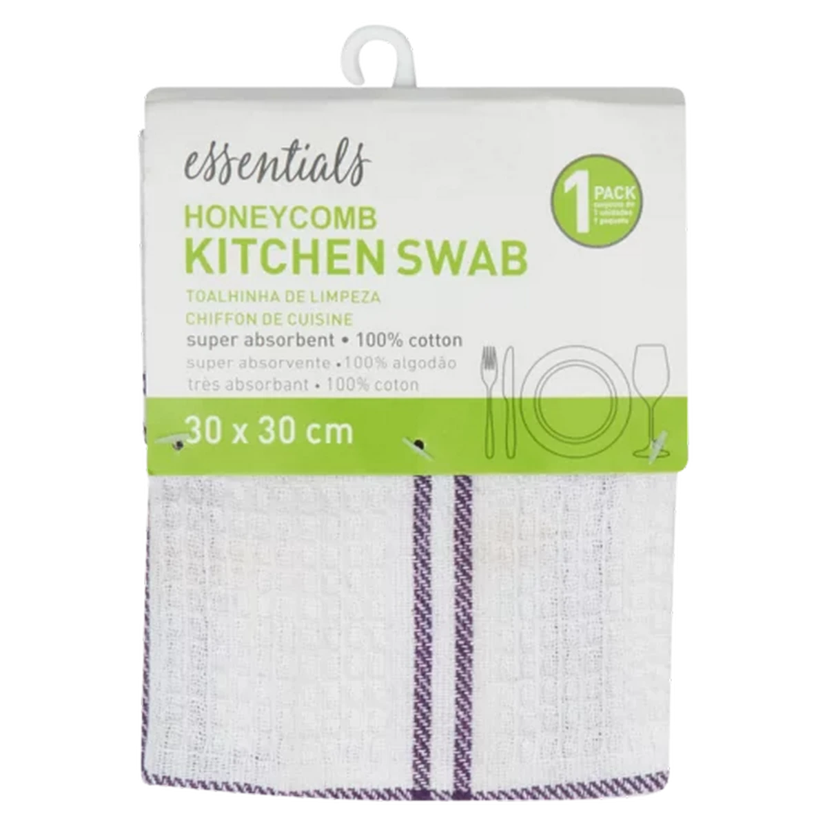 Checkers Sixty60 | Essentials Honeycomb Kitchen Swab 30 x 30cm (Colour ...