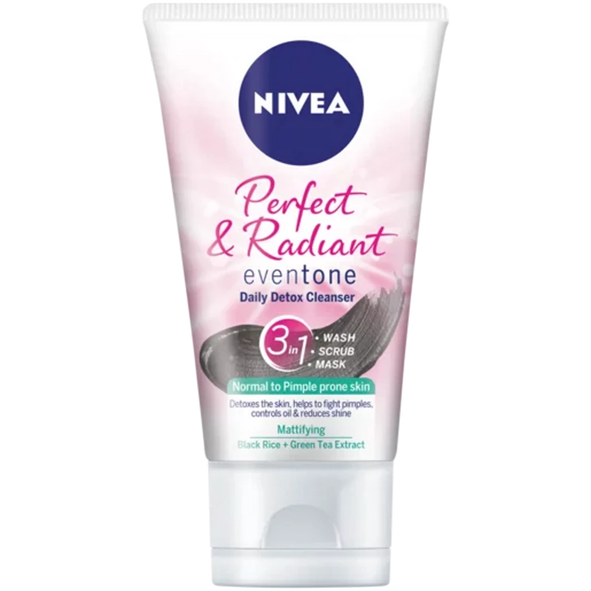 Checkers Sixty60 | NIVEA Perfect & Radiant 3-In-1 Charcoal Face Scrub 150ml