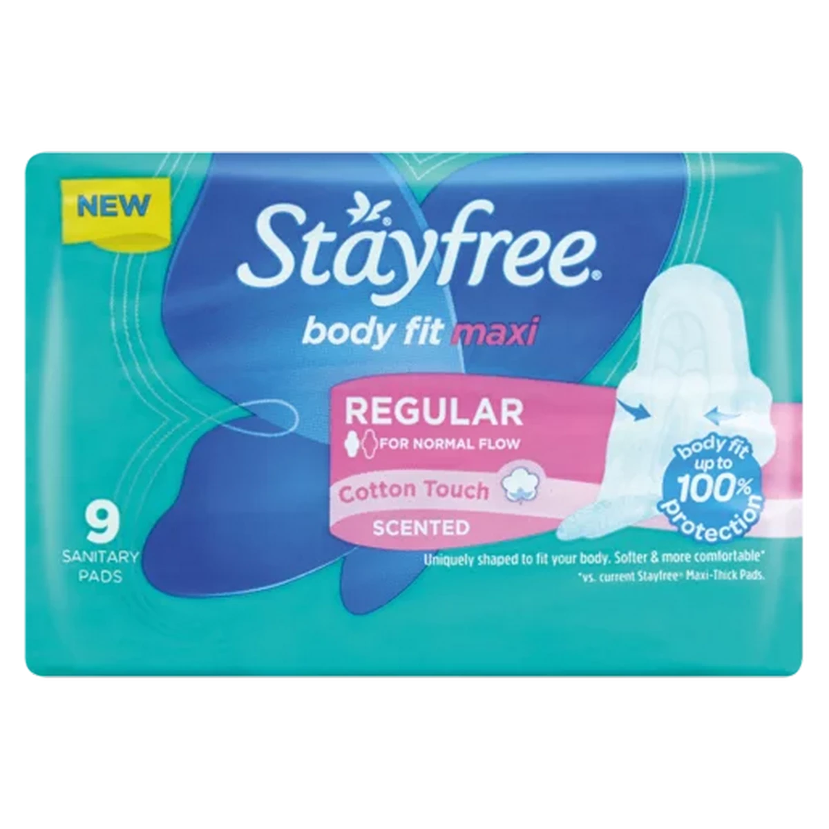 Checkers Sixty60 | Stayfree Scented Regular Maxi Pads 9 Pack