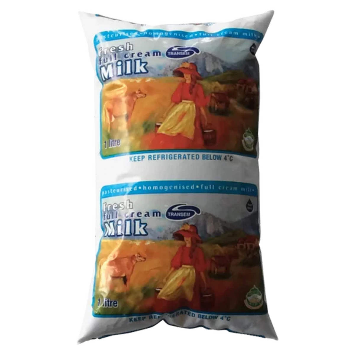 Checkers Sixty60 | Transem Fresh Full Cream Milk Sachet 1L