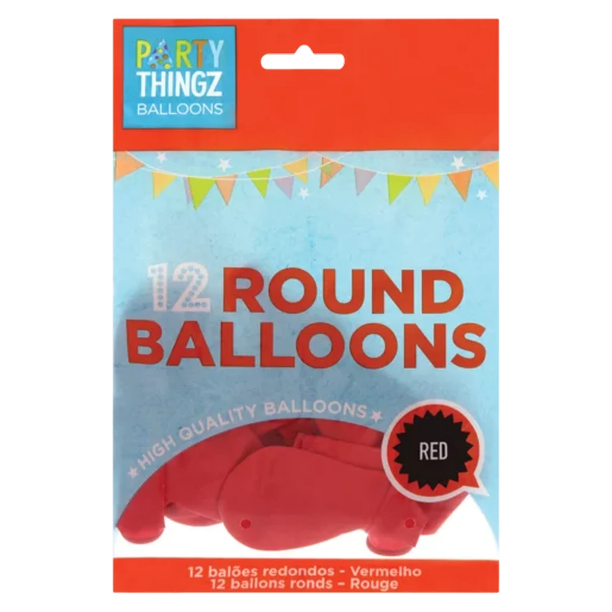 Checkers Sixty60 | Party Thingz Red Round Balloons 12 Pack