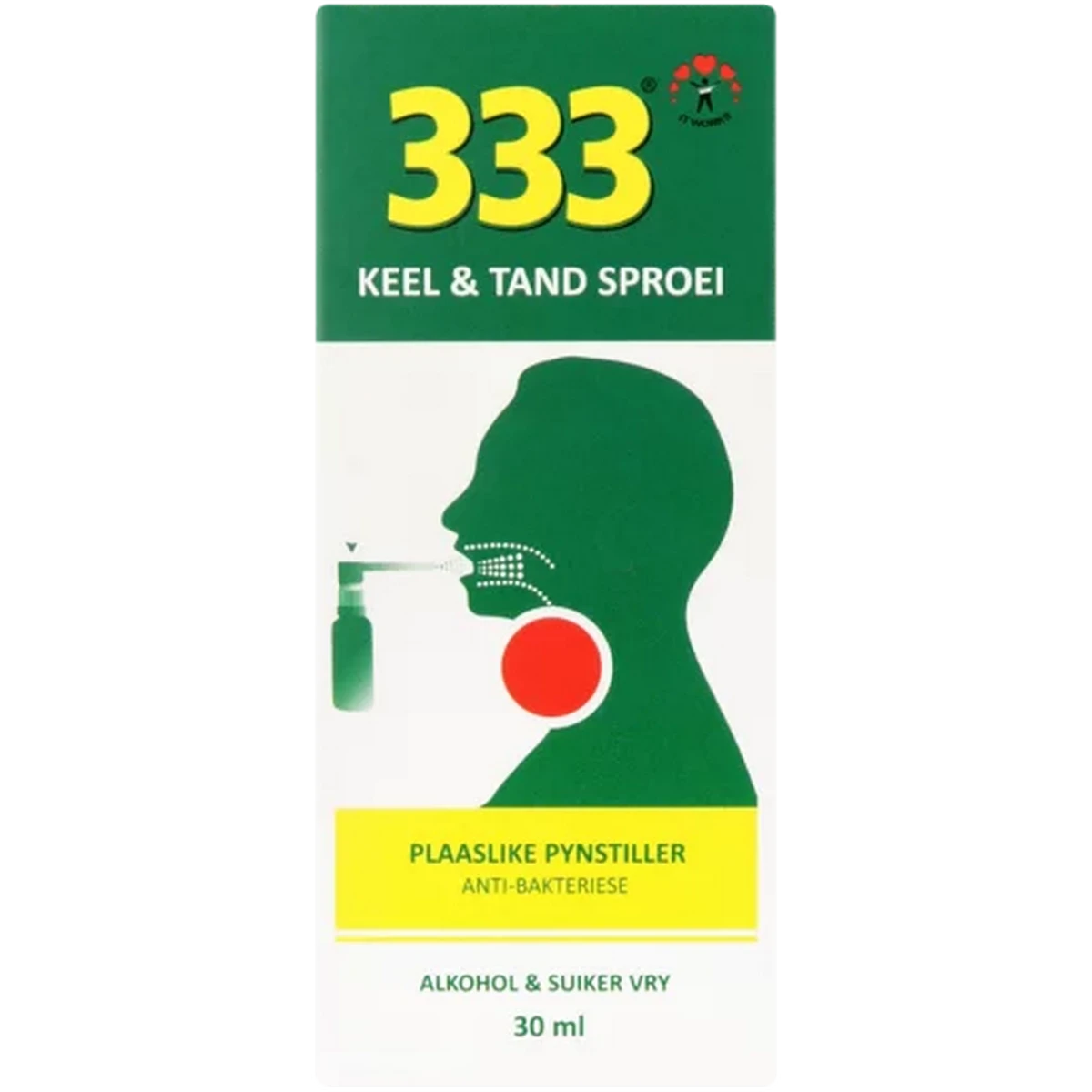 Checkers Sixty60 | 333 Throat and Tooth Spray 30ml