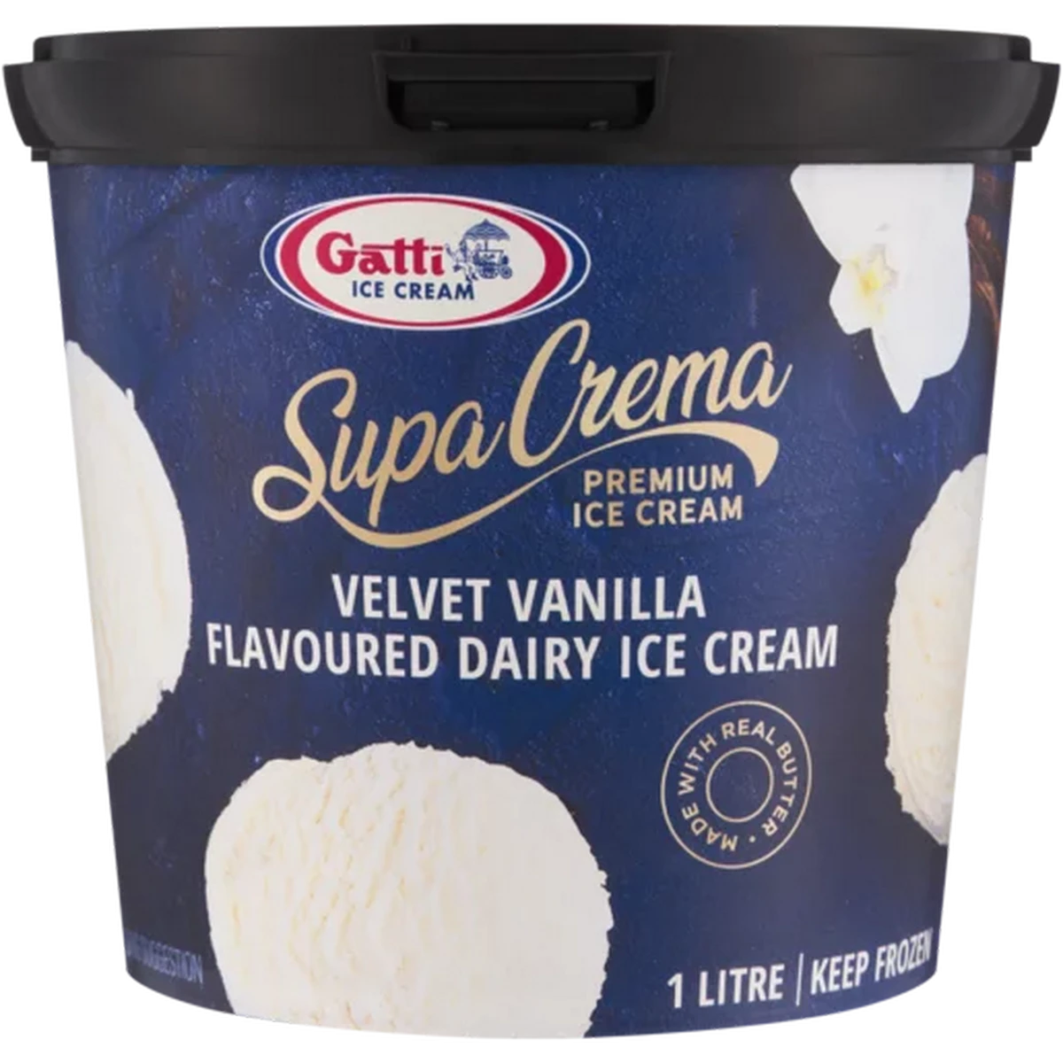 Checkers Sixty60 | Gatti Ice Cream Supa Crema Velvet Vanilla Premium ...