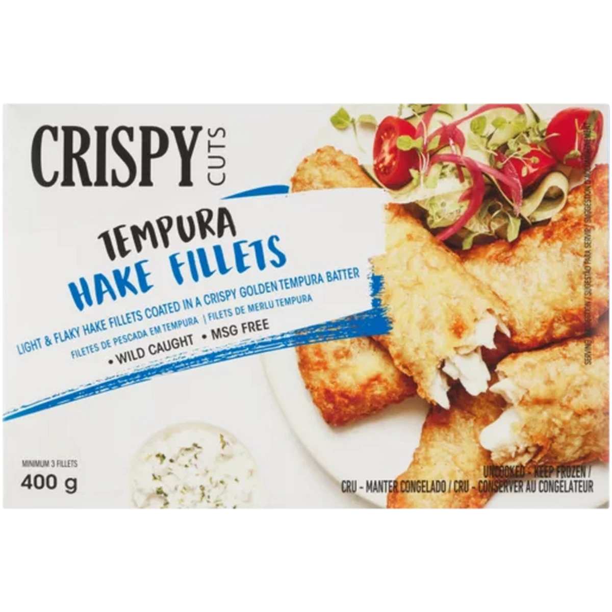 Checkers Sixty60 | Crispy Cuts Frozen Tempura Hake Fillets 400g