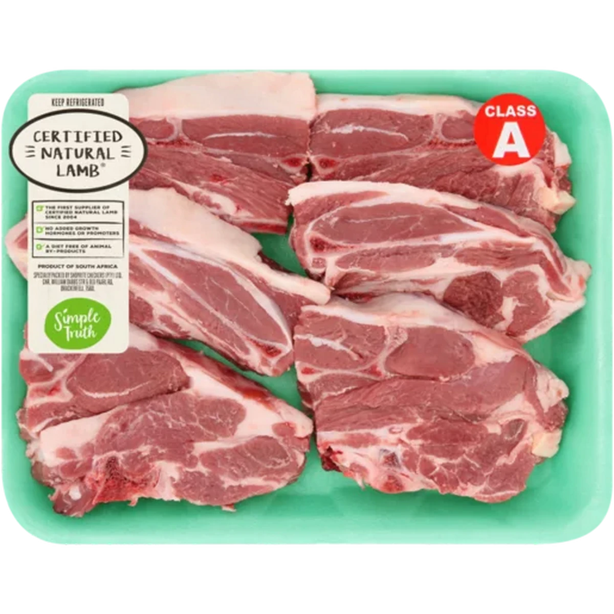 Checkers Sixty60 | Simple Truth Lamb Braai Chops Per KG