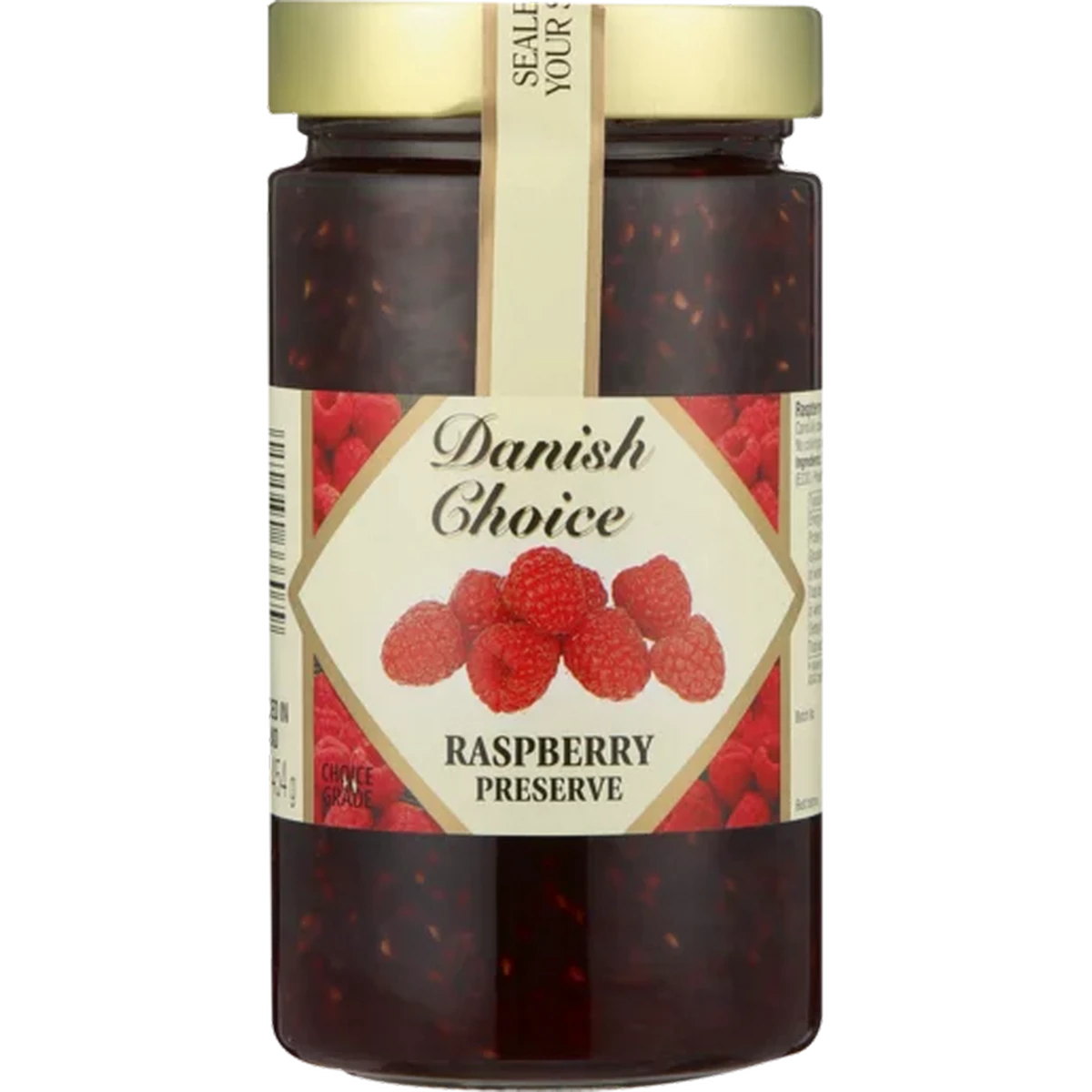 Checkers Sixty60 | Danish Choice Raspberry Preserve Jam 454g