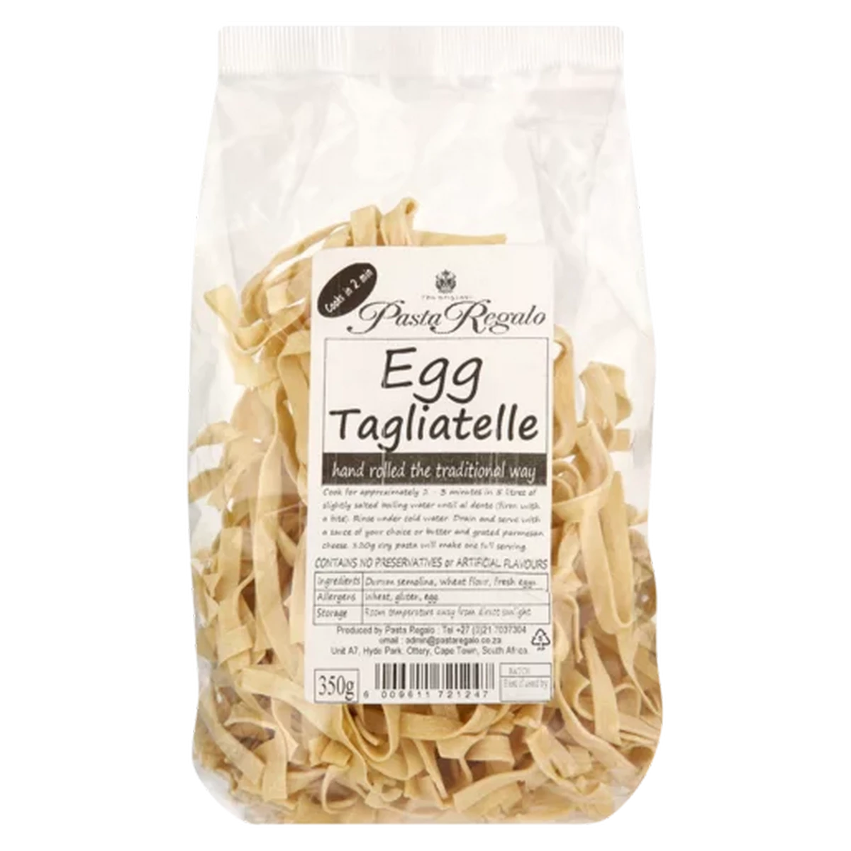 Checkers Sixty60 | Pasta Regalo Egg Tagliatelle Pasta 350g