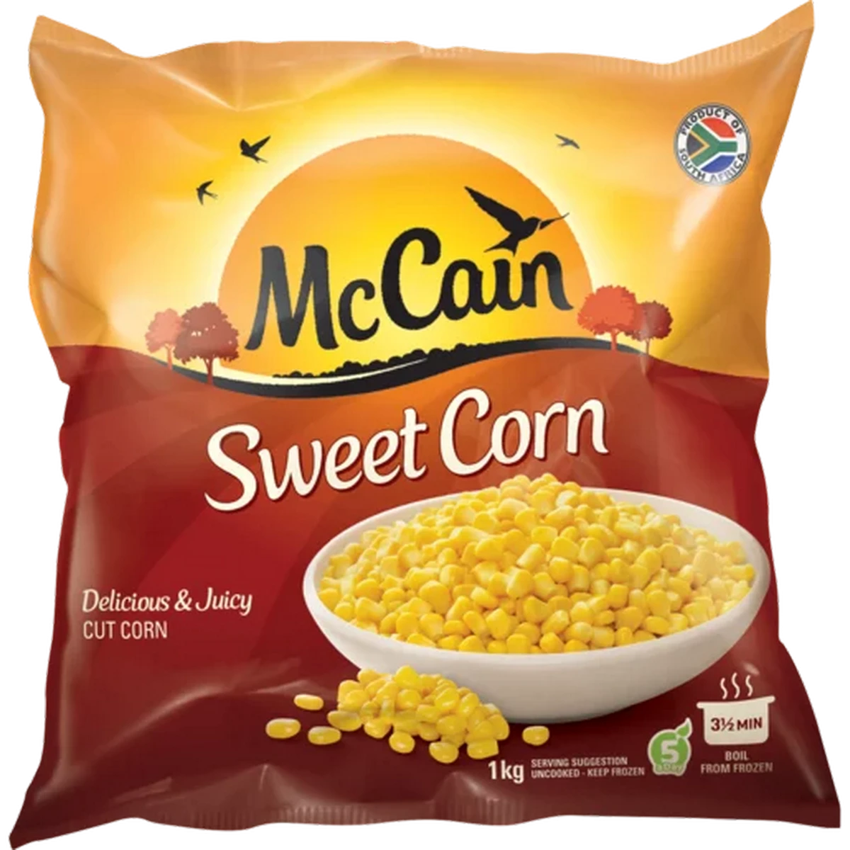 Checkers Sixty60 | McCain Frozen Plain Sweet Corn 1kg