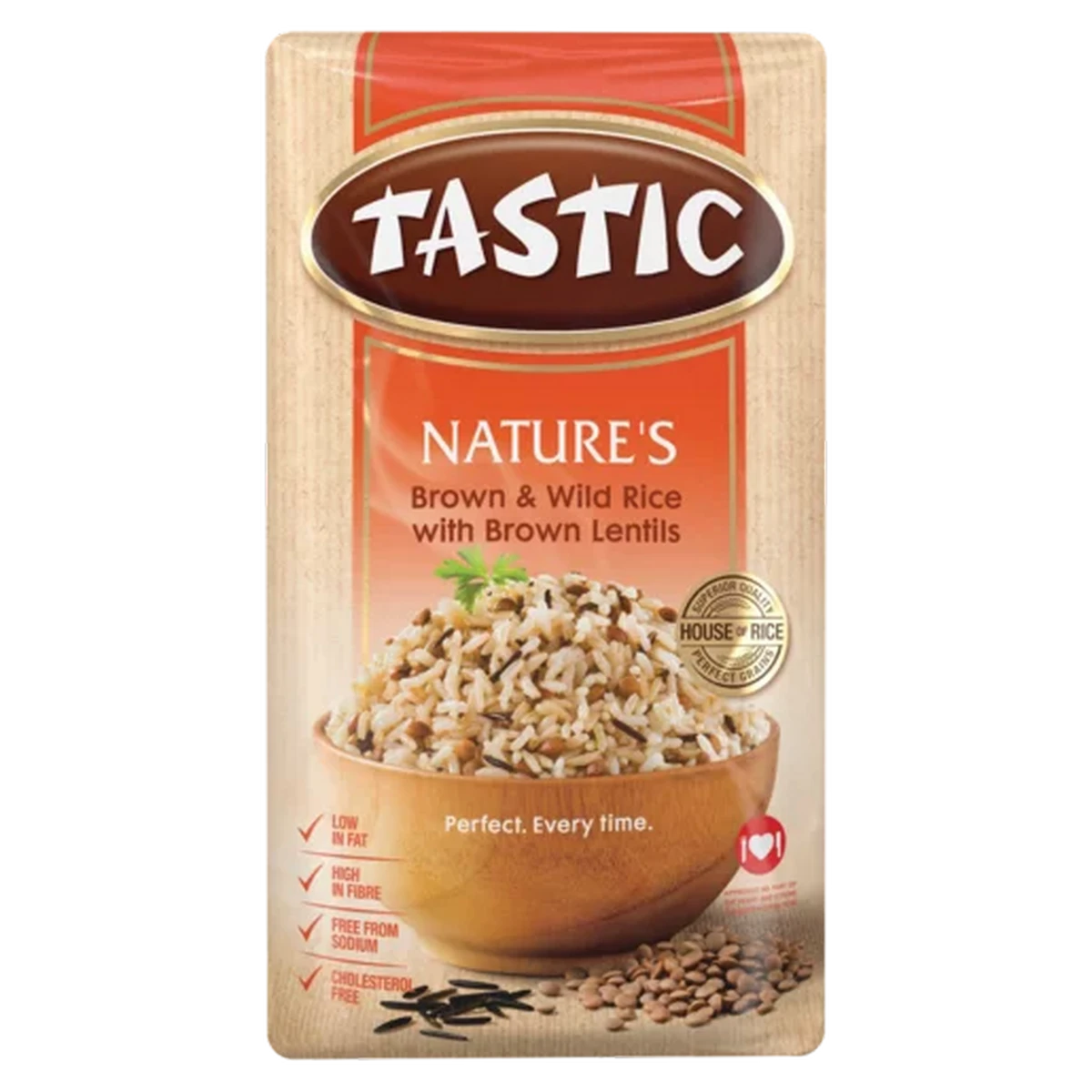 Checkers Sixty60 | Tastic Nature's Brown & Wild Rice With Brown Lentils 1kg