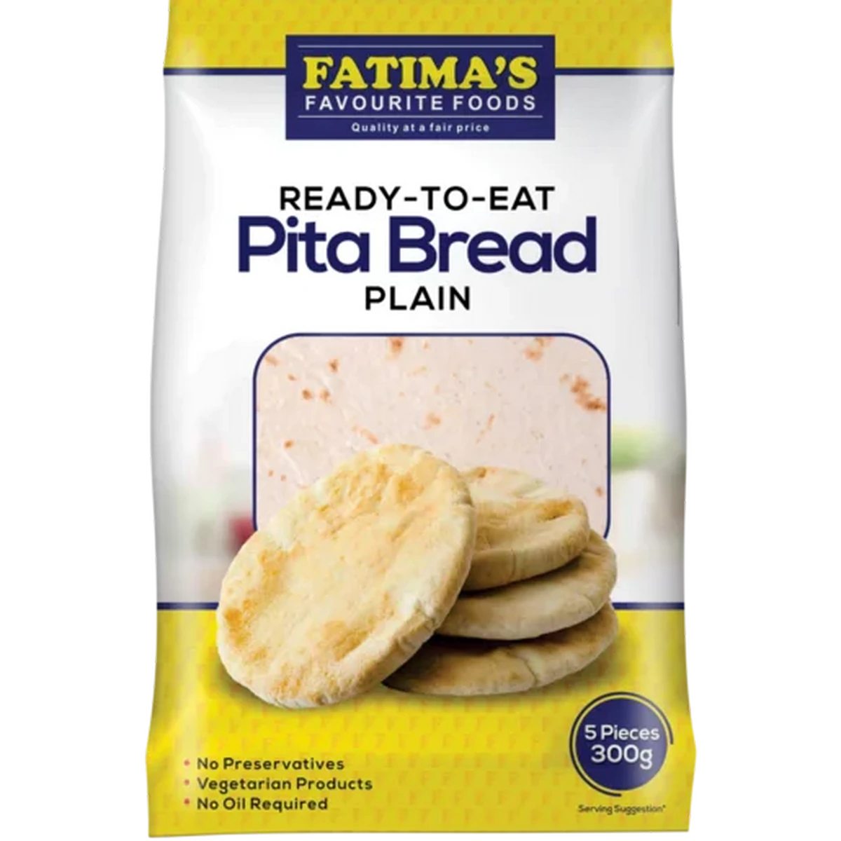 Checkers Sixty60 | Fatima's Favourite Foods Pita Bread 5 Pack