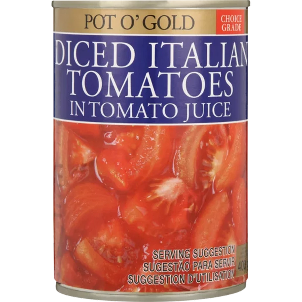 Checkers Sixty60 | Pot O' Gold Diced Italian Tomatoes In Juice 400g