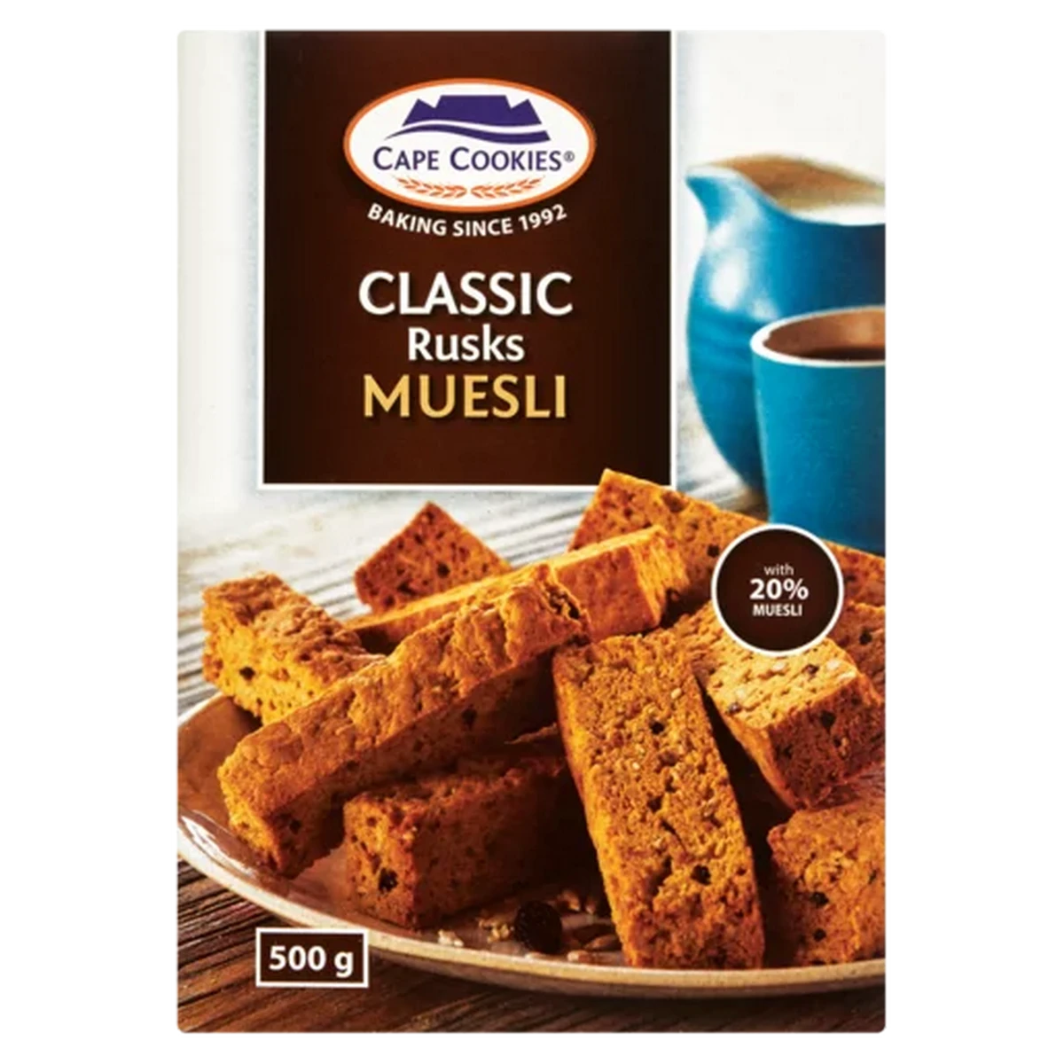 Checkers Sixty60 | Cape Cookies Classic Muesli Rusks 500g