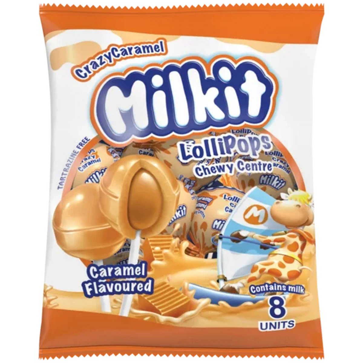 Checkers Sixty60 | Milkit Caramel Flavoured Lollipops 8 Pack
