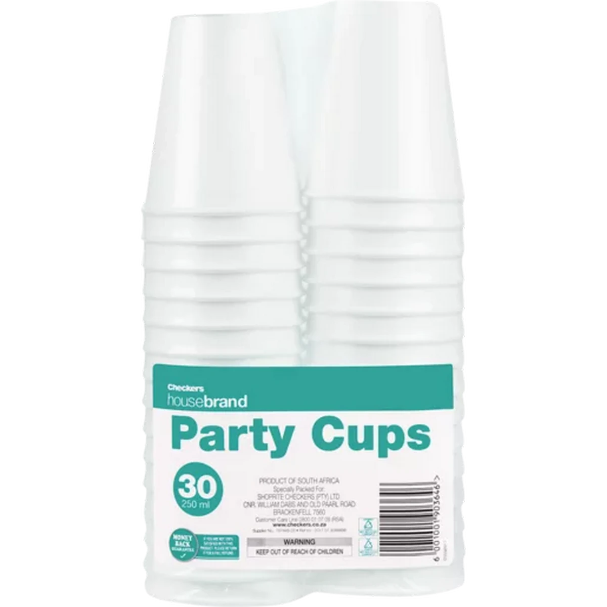 Checkers Sixty60 | Checkers Housebrand Styrofoam Party Cups 30 Pack