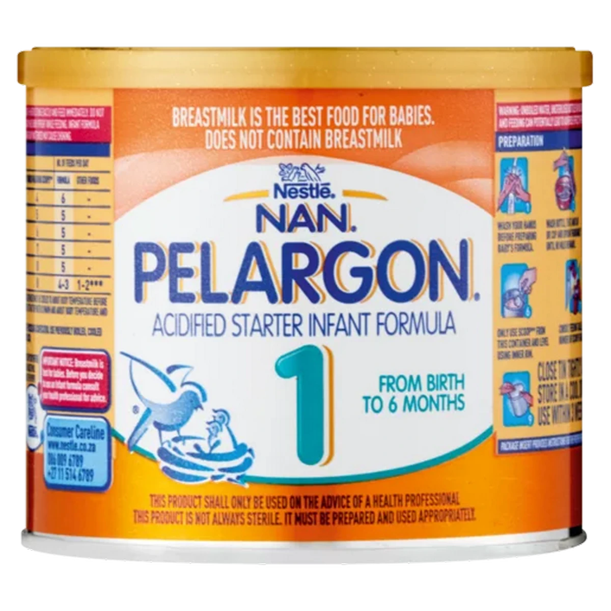 Checkers Sixty60 | NAN Pelargon Milk Formula From Birth To 6 Months 250g