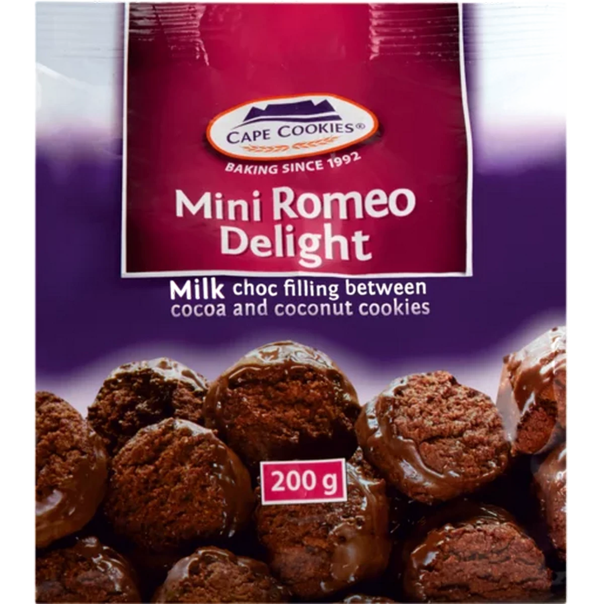 Checkers Sixty60 | Cape Cookies Mini Romeo Delight Cookies 200g