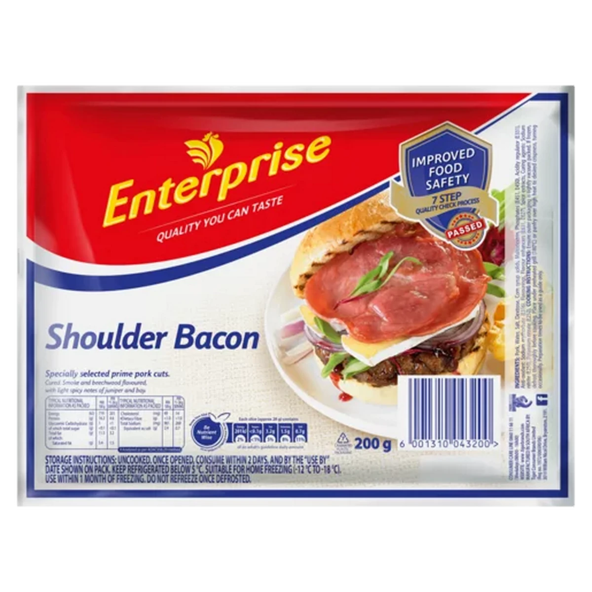 Checkers Sixty60 | Enterprise Shoulder Bacon 200g