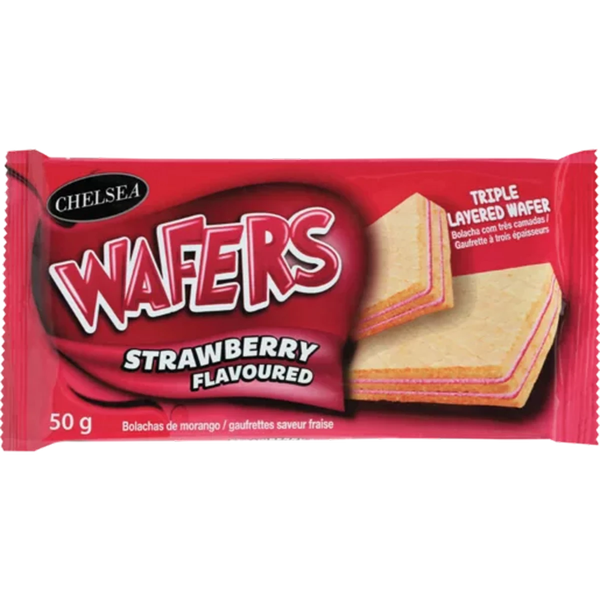 Checkers Sixty60 | Chelsea Strawberry Wafers 50g
