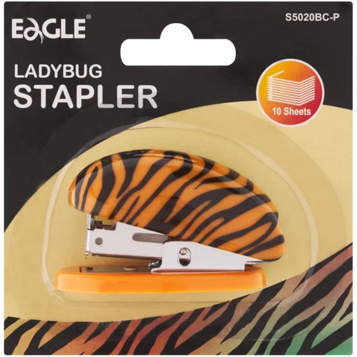 Checkers Sixty60 | Eagle Tiger-Print Ladybug 10-Sheet Stapler
