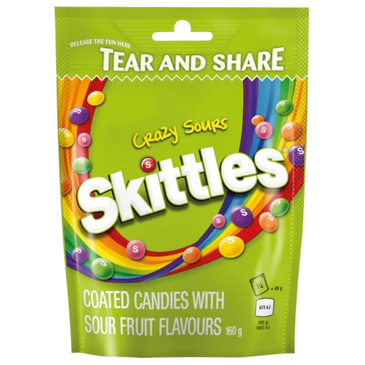 Checkers Sixty60 | Skittles Sours Sweets 160/136g