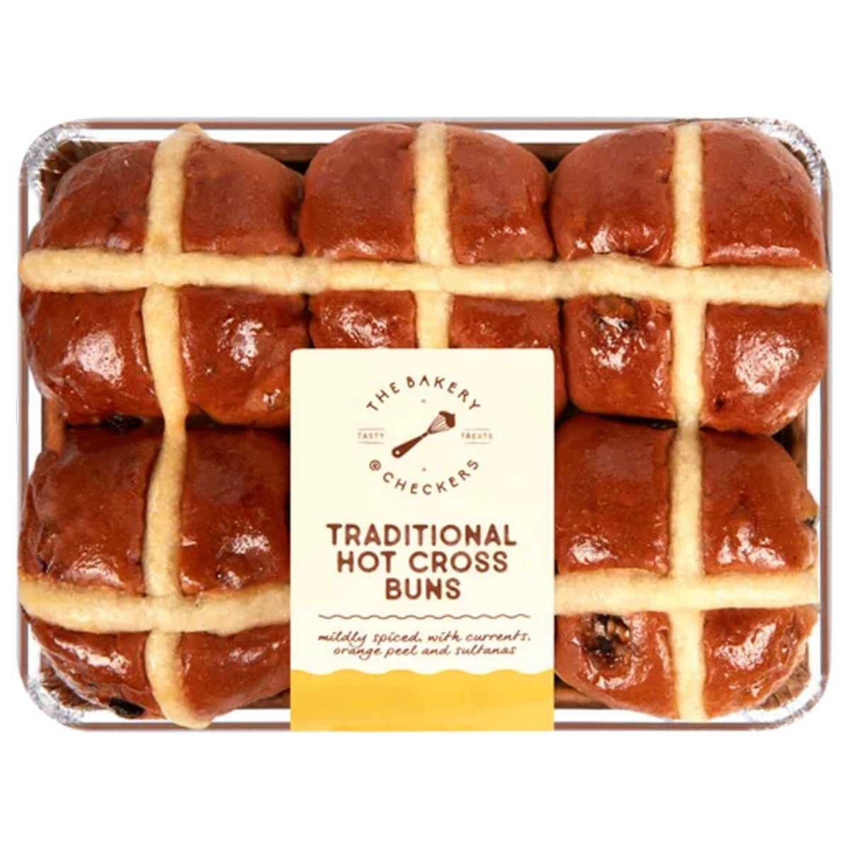 Checkers Sixty60 | The Bakery Traditional Hot Cross Buns 6 Pack