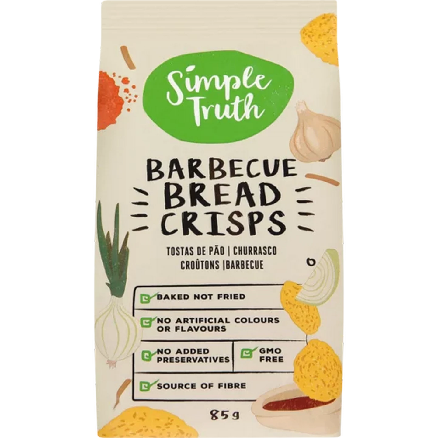Checkers Sixty60 | Simple Truth Barbecue Bread Crisps 85g